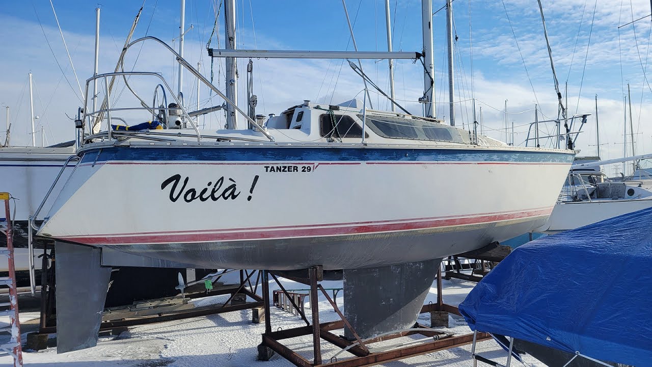 Captain Daggett - Refitting "Puffin" A Tanzer 29 Sailboat - Episode 1 ...