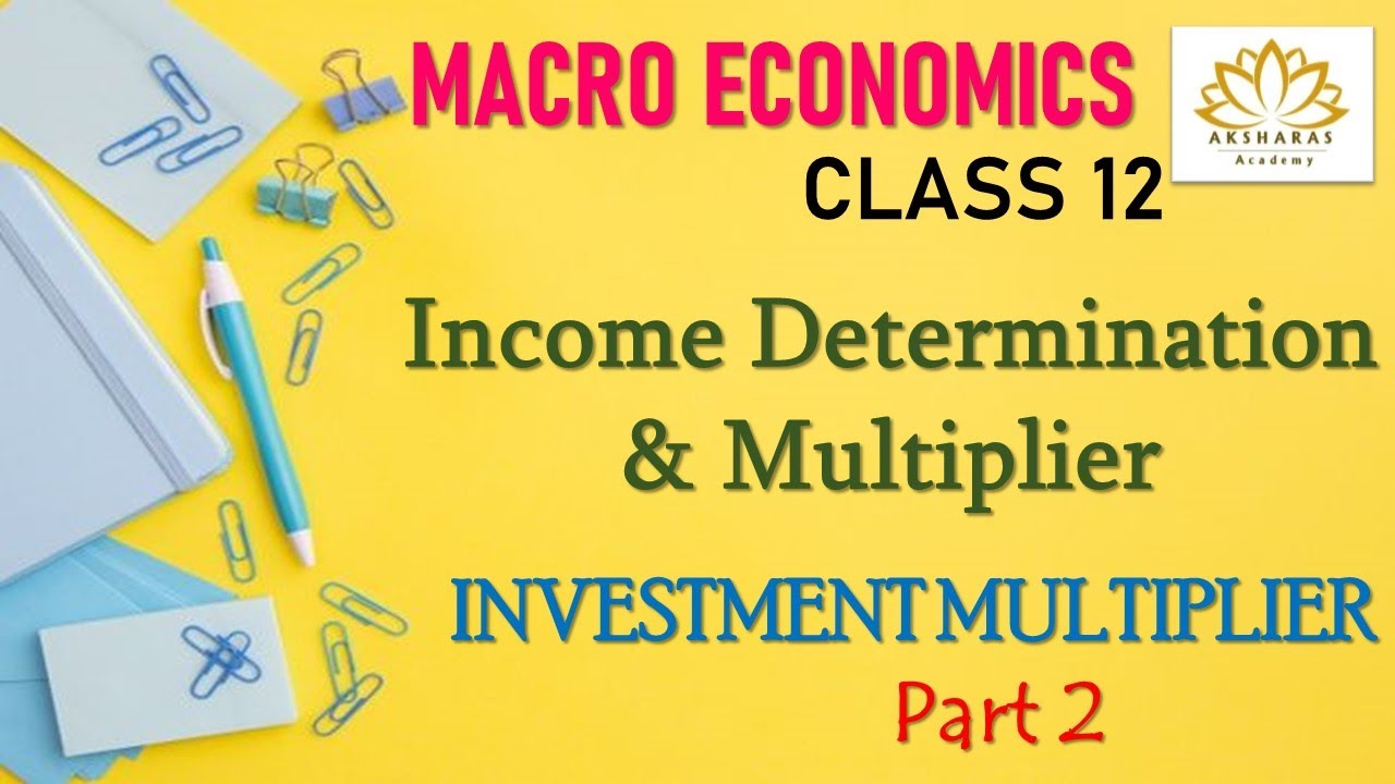 Macro Economics - Income Determination & Multiplier - Investment ...