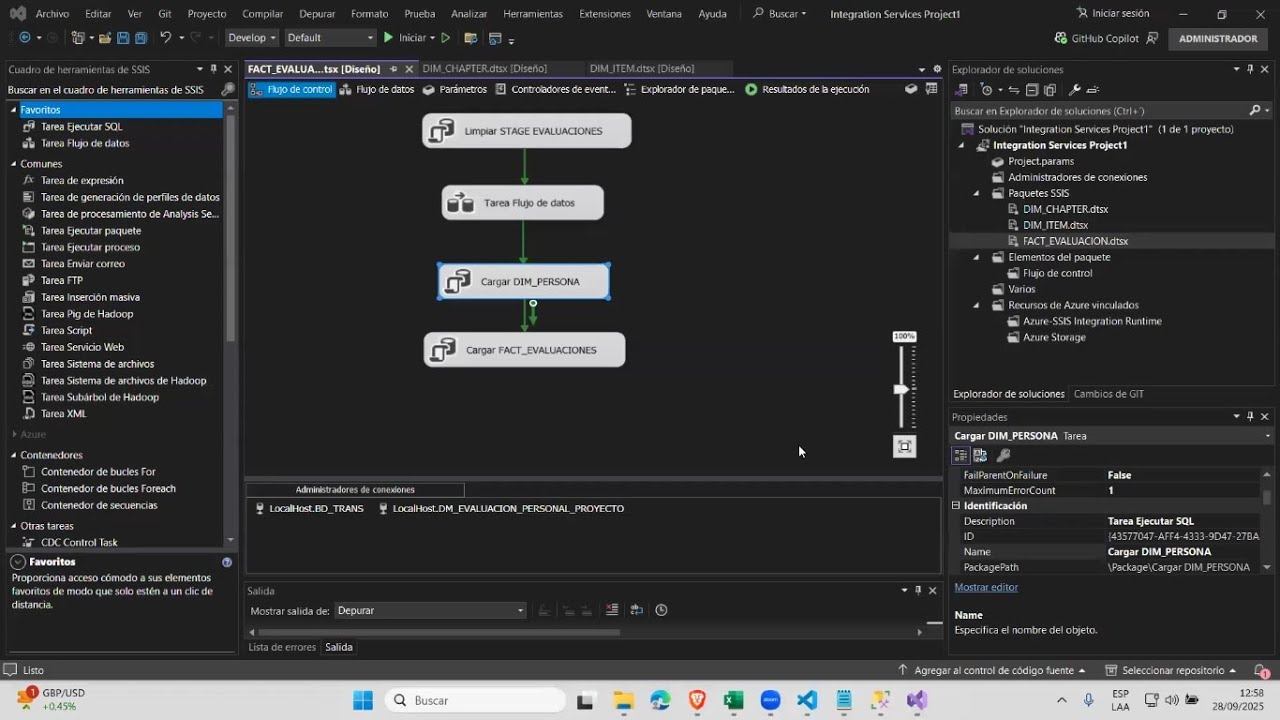Caso práctico de Evaluación de Personal con SSIS en SQL Server - Sesión ...