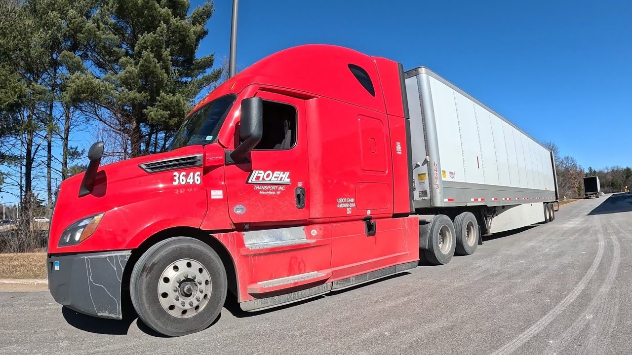 Trucking OTR with Roehl: Adventure #7: One month in - YouTube