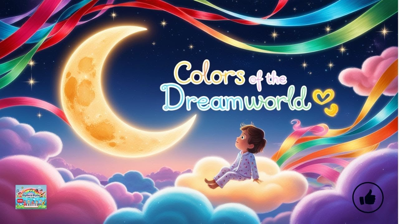 Colors of the Dreamworld 🌈 🌙: A Magical Bedtime Rhyme - YouTube