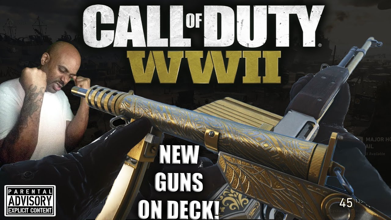 New COD WW2 Guns on Deck...The KG M-21, The BLYSKAWICA, and the WZ. 35 ...
