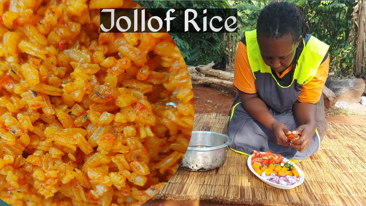 Preparing Nigerian/ Ghanaian party jollof rice for dinner. It's the ...