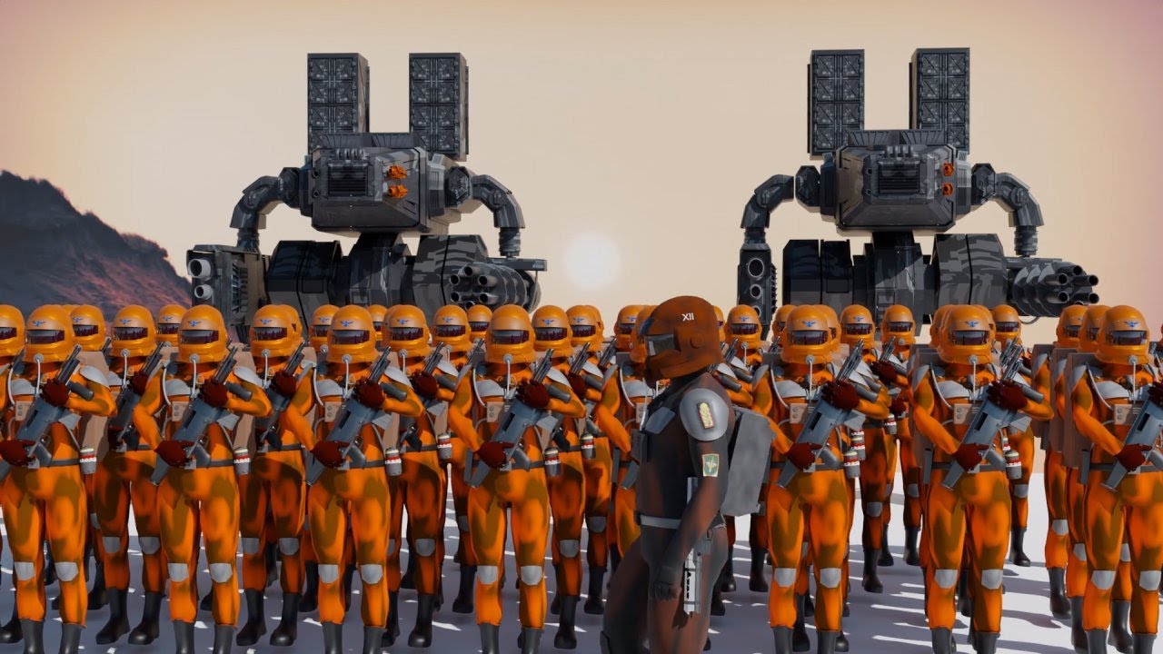 A War between Earth and the Colony on Mars - Prequel - YouTube
