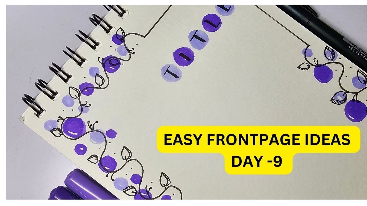 Easy Frontpage Ideas -Day 9#video #trending #trendingvideo #frontpage # ...