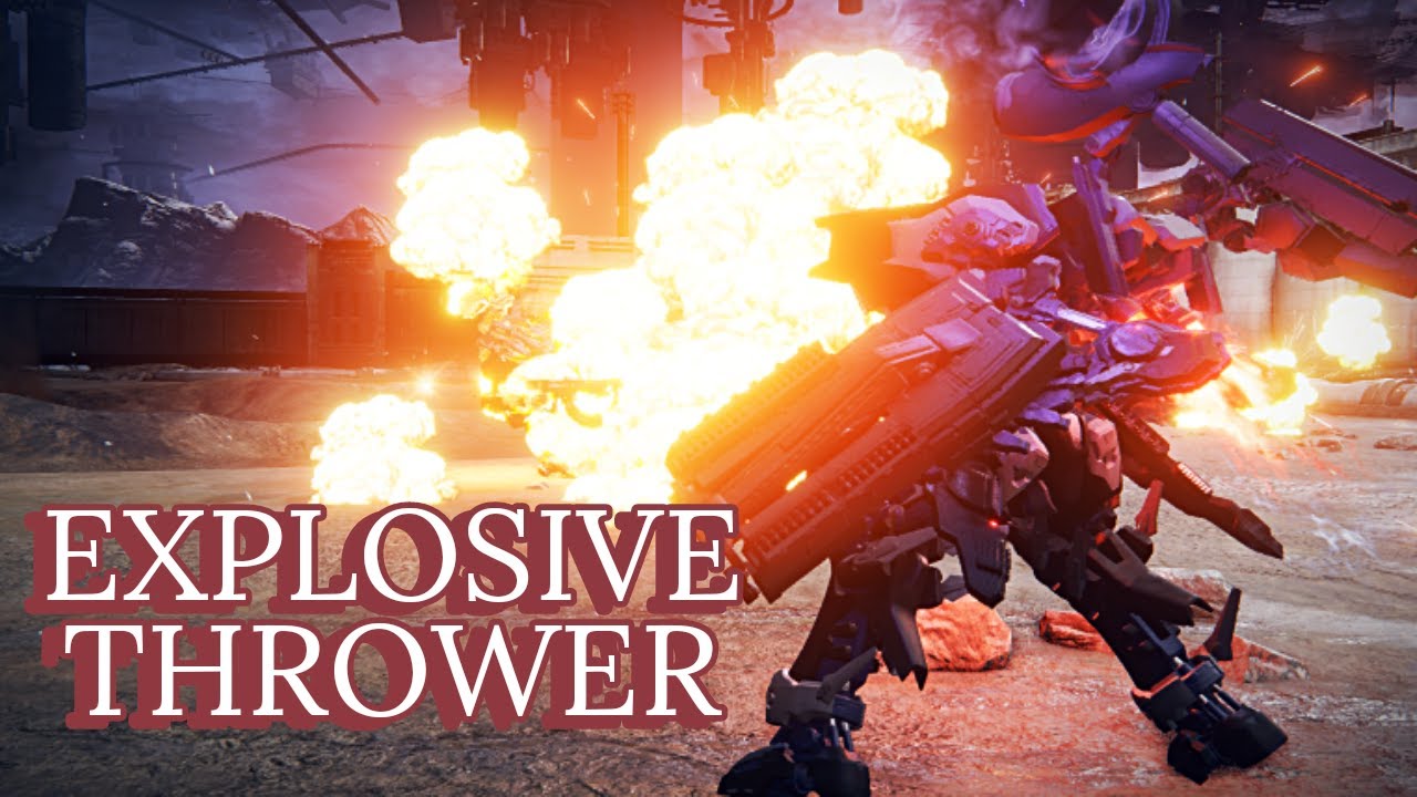 HOLD ON, WHY WAS THIS BUFFED?! (Armored Core 6 PVP) Explosive Thrower ...