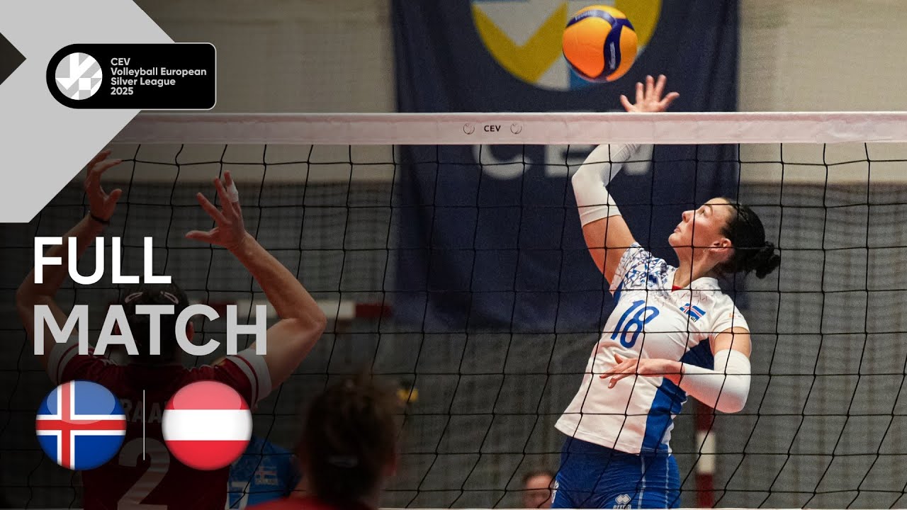 Full Match | Iceland vs. Austria | CEV Volleyball European Silver ...