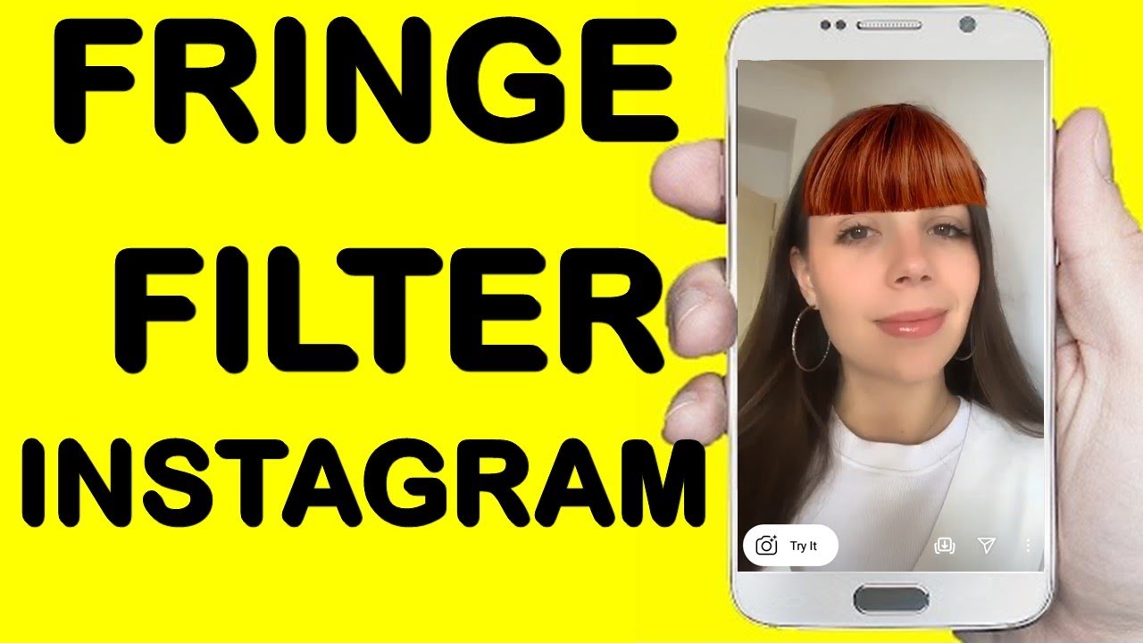 fringe filter Instagram | How to get Fringe Filter on Instagram - YouTube