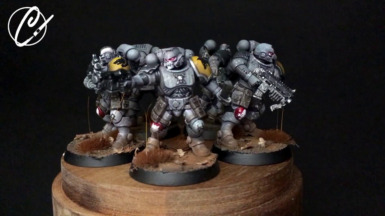 Full showcase - Space Wolf Kill Team. - YouTube