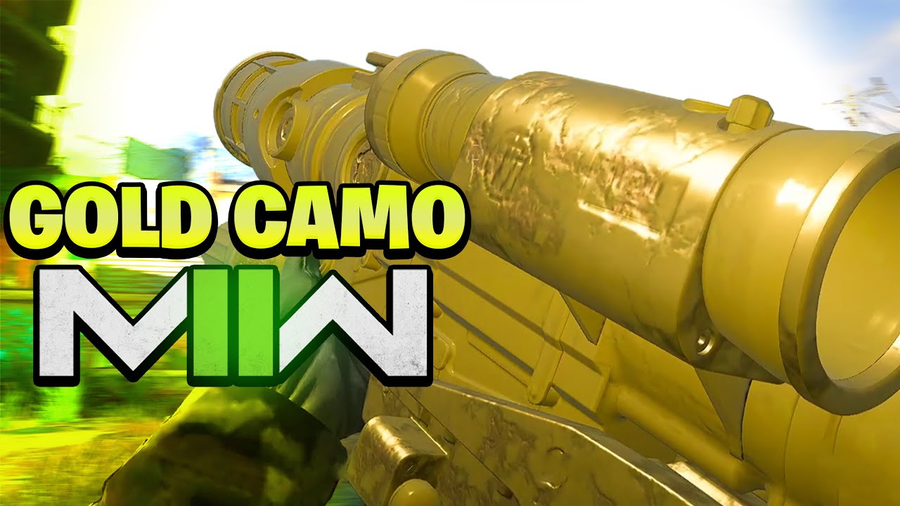 HOW TO UNLOCK THE GOLD PILA IN MW2! (Launchers Guide) - YouTube