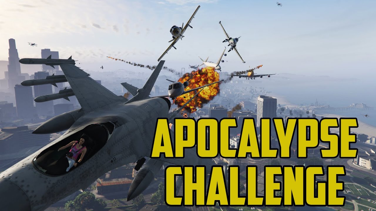 GTA 5 Apocalypse Mod! Kamikaze Planes, Apocalypse Mod! Mt Chilliad Jump ...