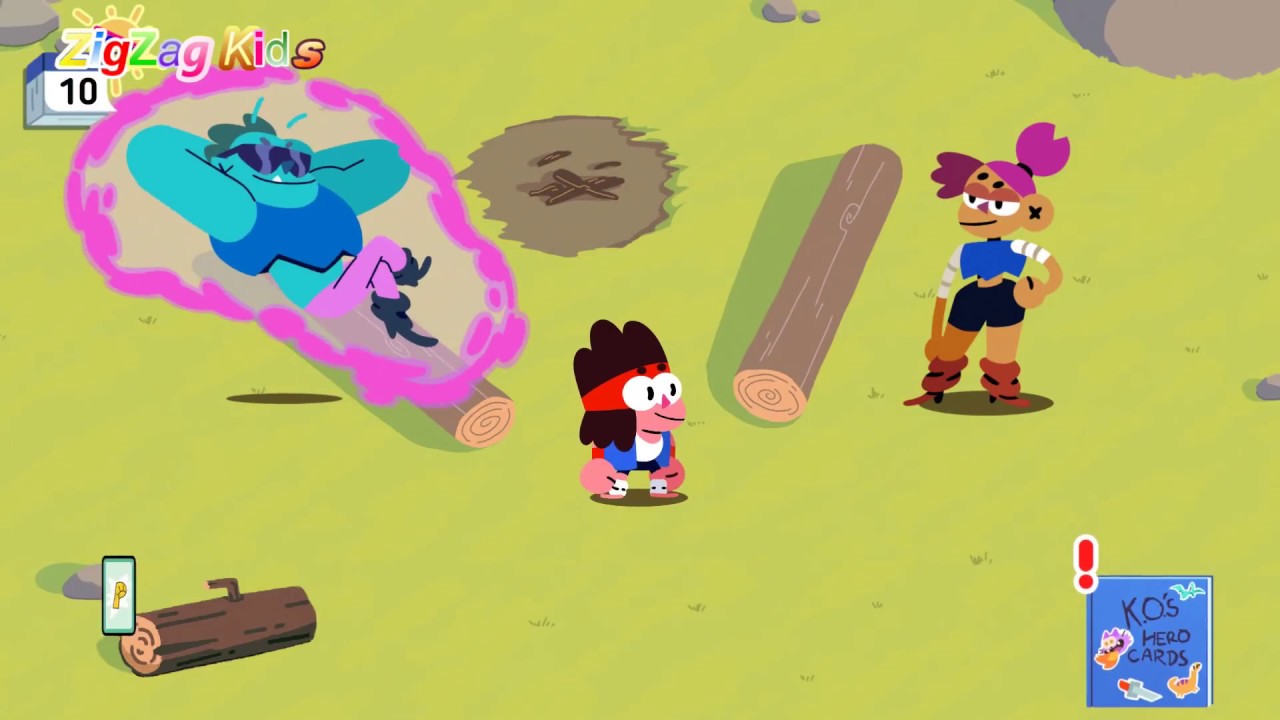 OK K.O.! Let's Play Heroes | Episode 10 "Day 10" | ZigZag Kids HD - YouTube