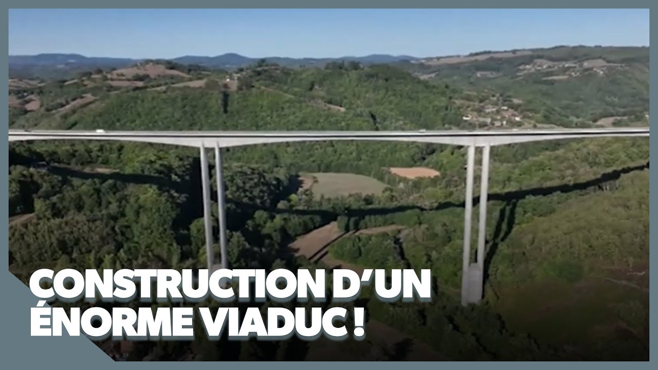 Les étapes de construction d'un viaduc ! - YouTube