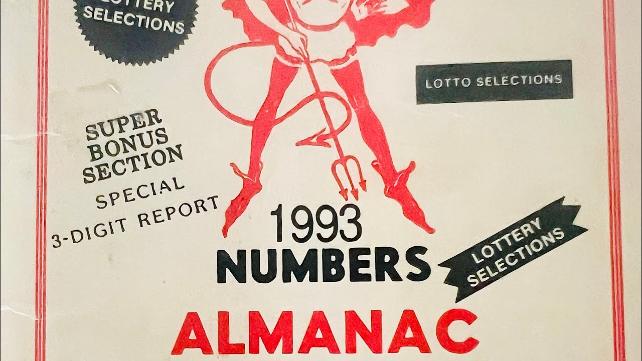 Vintage Red Devil Lottery Numbers Book~April Predictions - YouTube