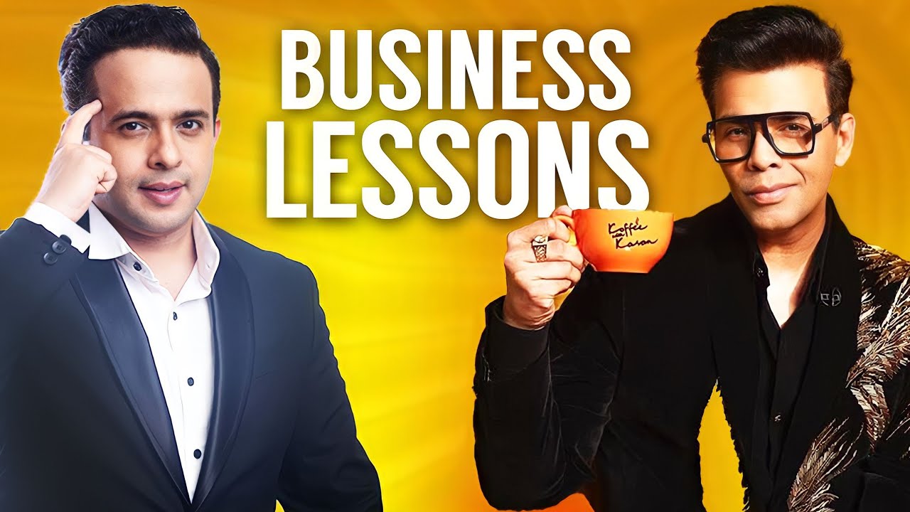 Life Changing Business Lessons from Karan Johar & Salman Khan! - YouTube