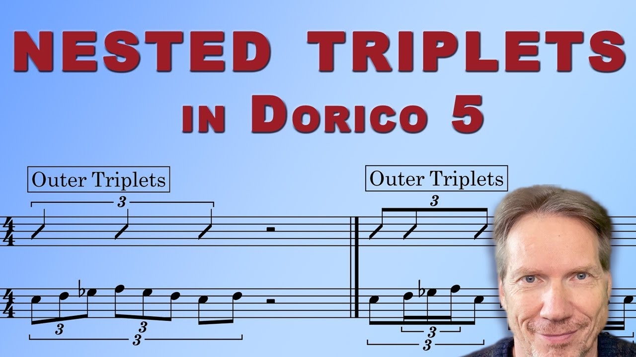 How to enter Nested Tuplets in Dorico 5 - YouTube