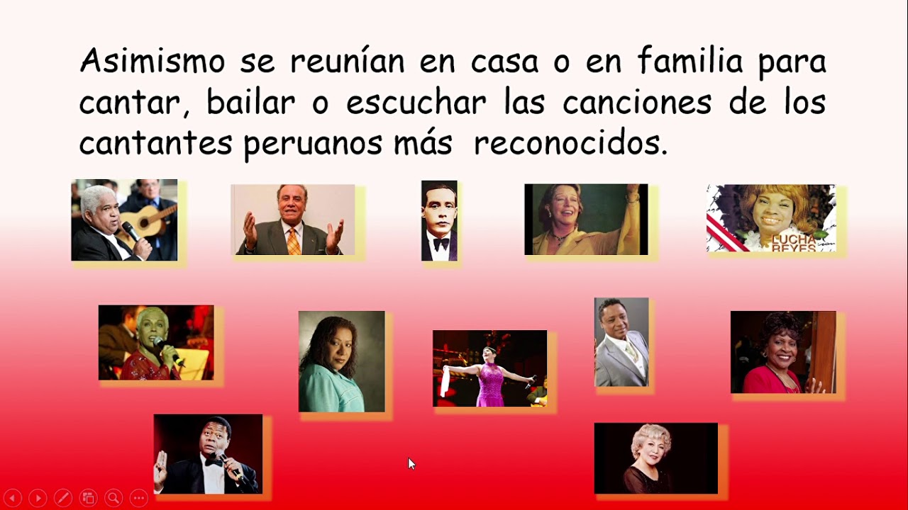 Presentación de PowerPoint Cómo la canción criolla promueve la ...