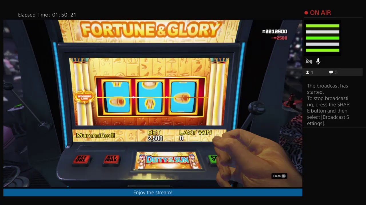 Winning On GTA Slot Machines? - YouTube