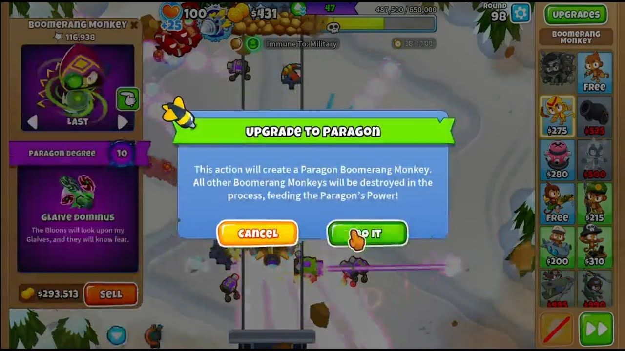 Elite Ranked Dreadbloon - Alpine Run - 47 Tiers (58:11) - YouTube