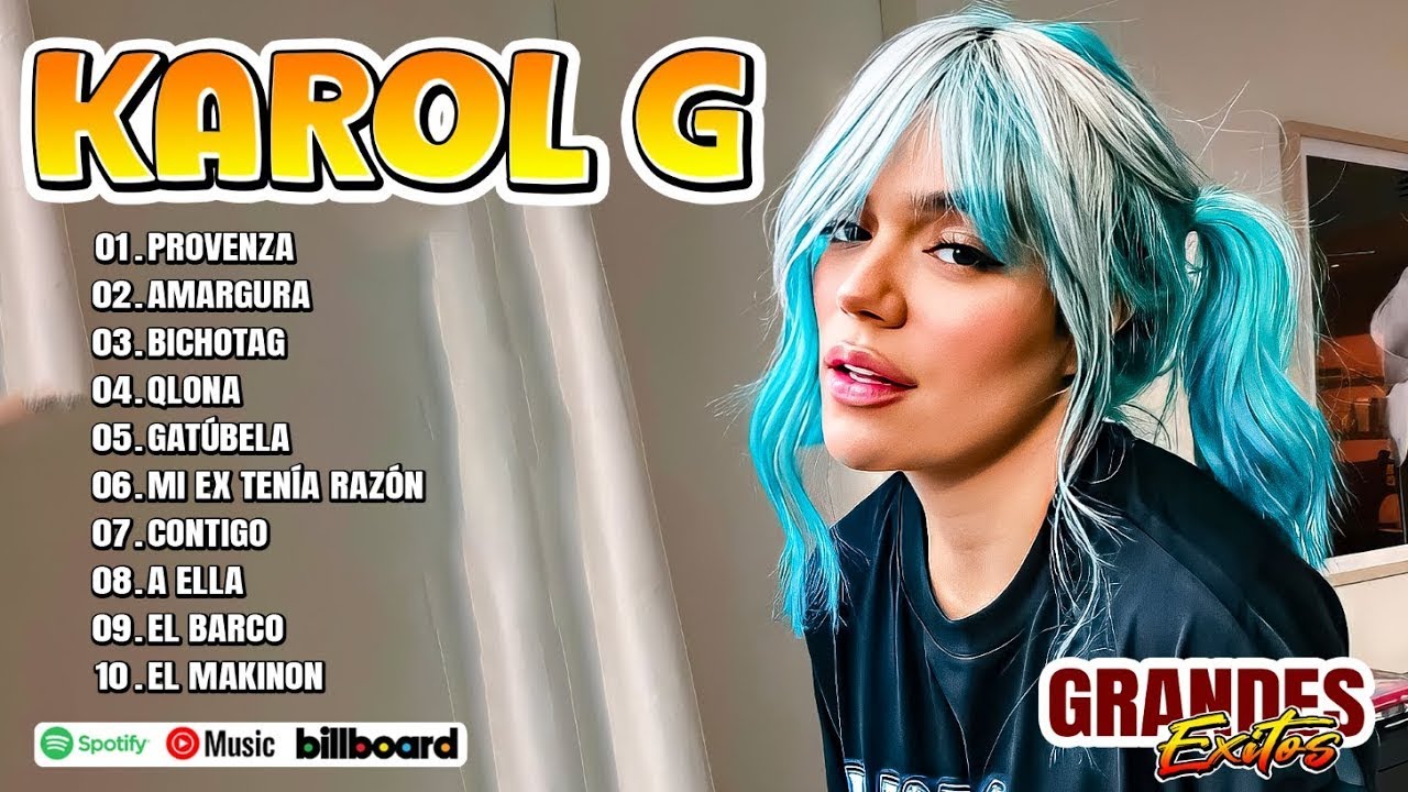 Karol G Mix Éxitos Canciones | Karol G Nuevo Album 2024 - YouTube