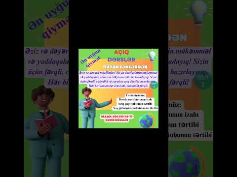 Açıq dərsi necə hazırlayım? 050-515-42-77.@keşfet @öneçıxar@müəllim@sertifikasiya