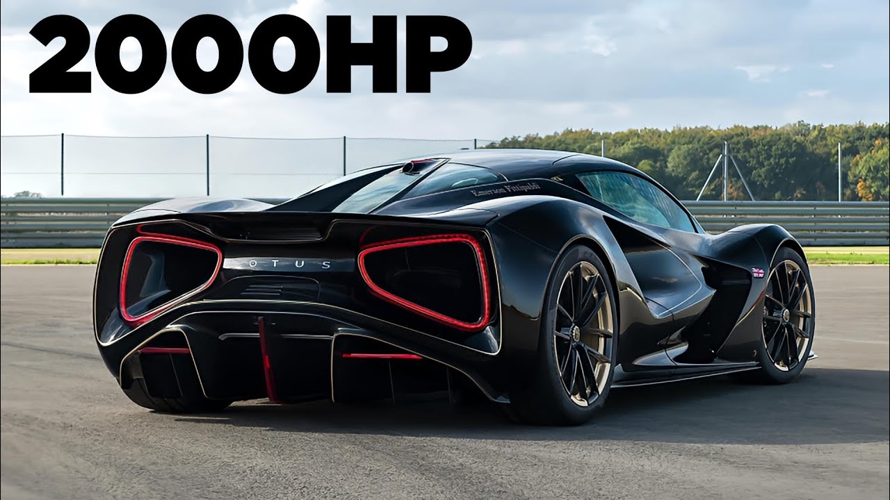 Lotus Evija "Fittipaldi Limited Edition" is a superb 2000HP hypercar ...