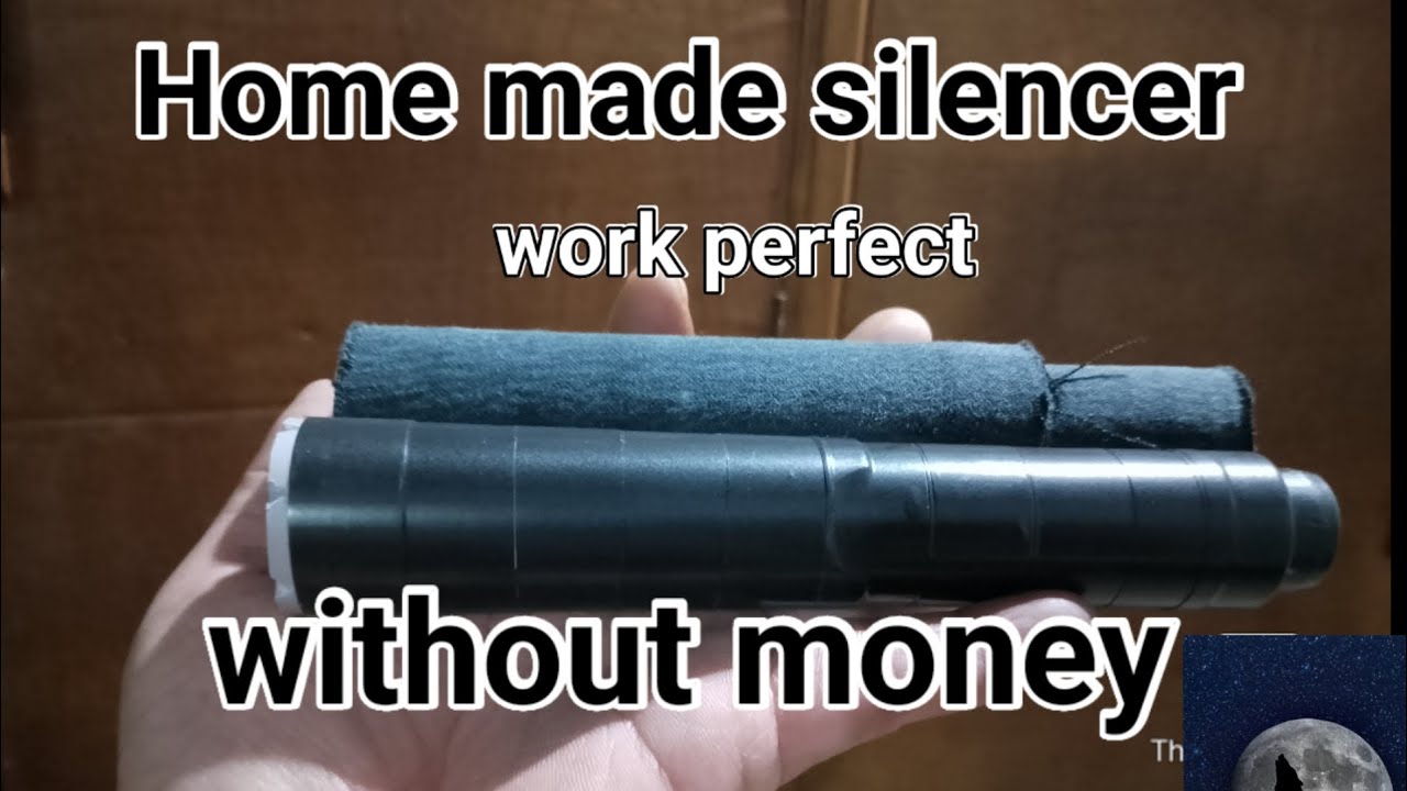 How to make a silencer at home/Simple ways to make but work perfect ...
