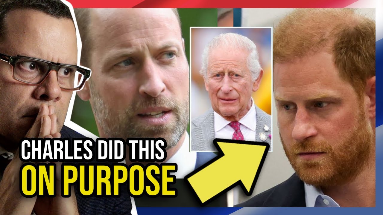 Charles meeting Harry was STABBING William in the back - YouTube