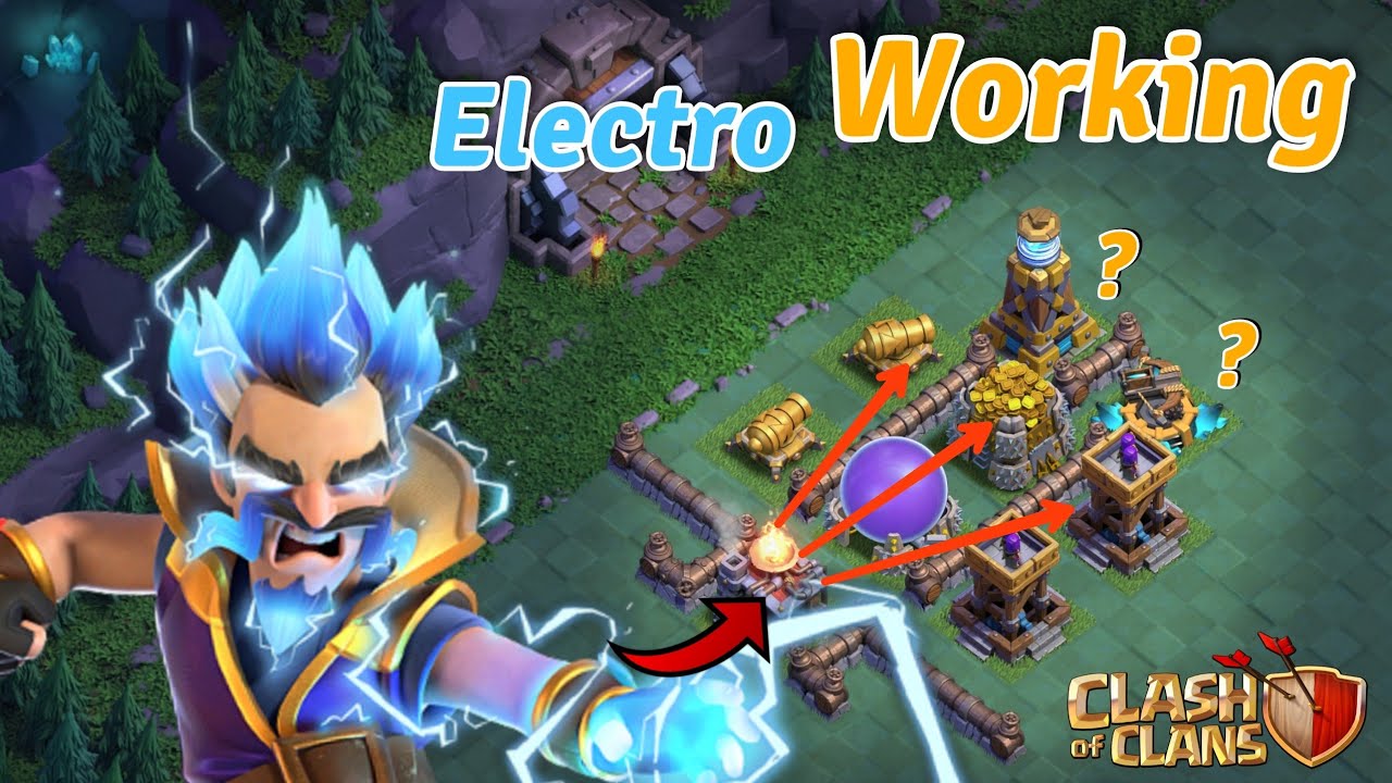 How does Electro-fire wizard work | Clash of Clans - YouTube