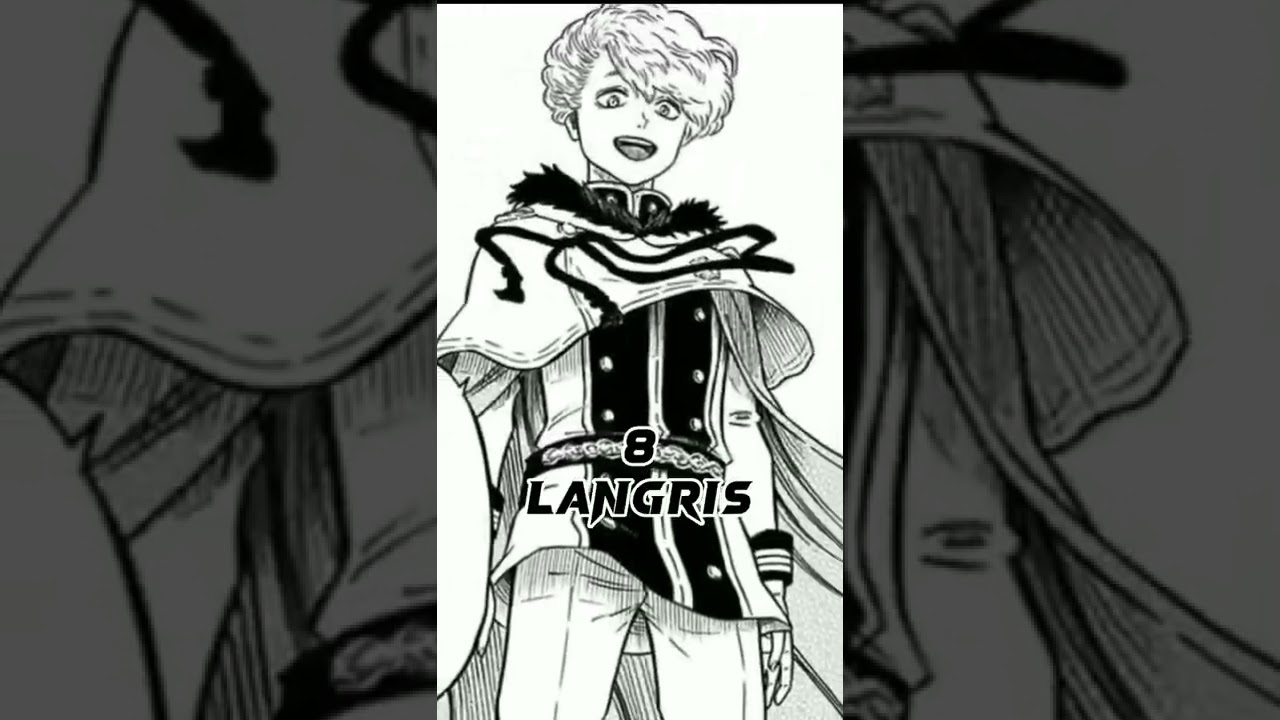 Black Clover strongest magic knights ranking #anime - YouTube