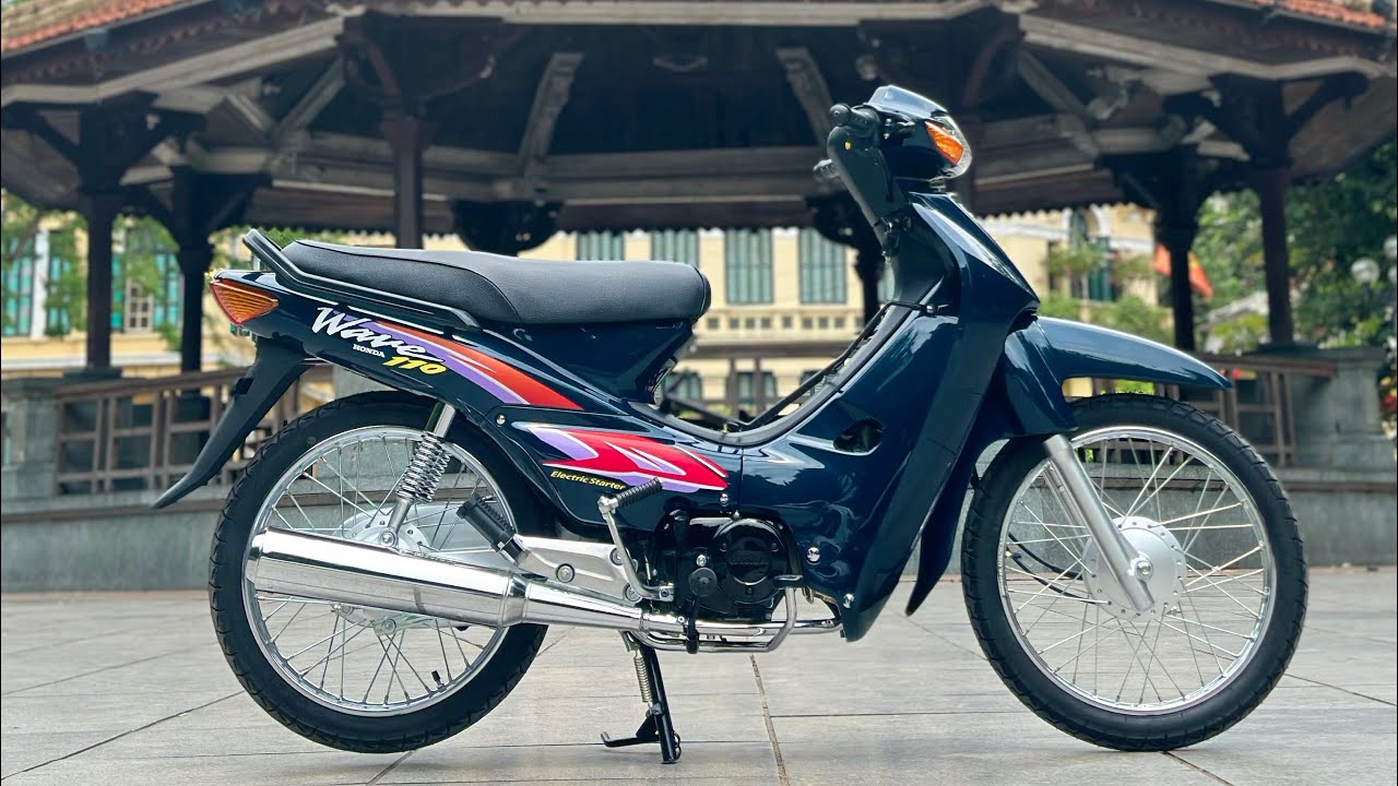 Phục hồi về nguyên bản vẻ đẹp của Wave thái 110 màu xanh nhớt đời 1999 ...