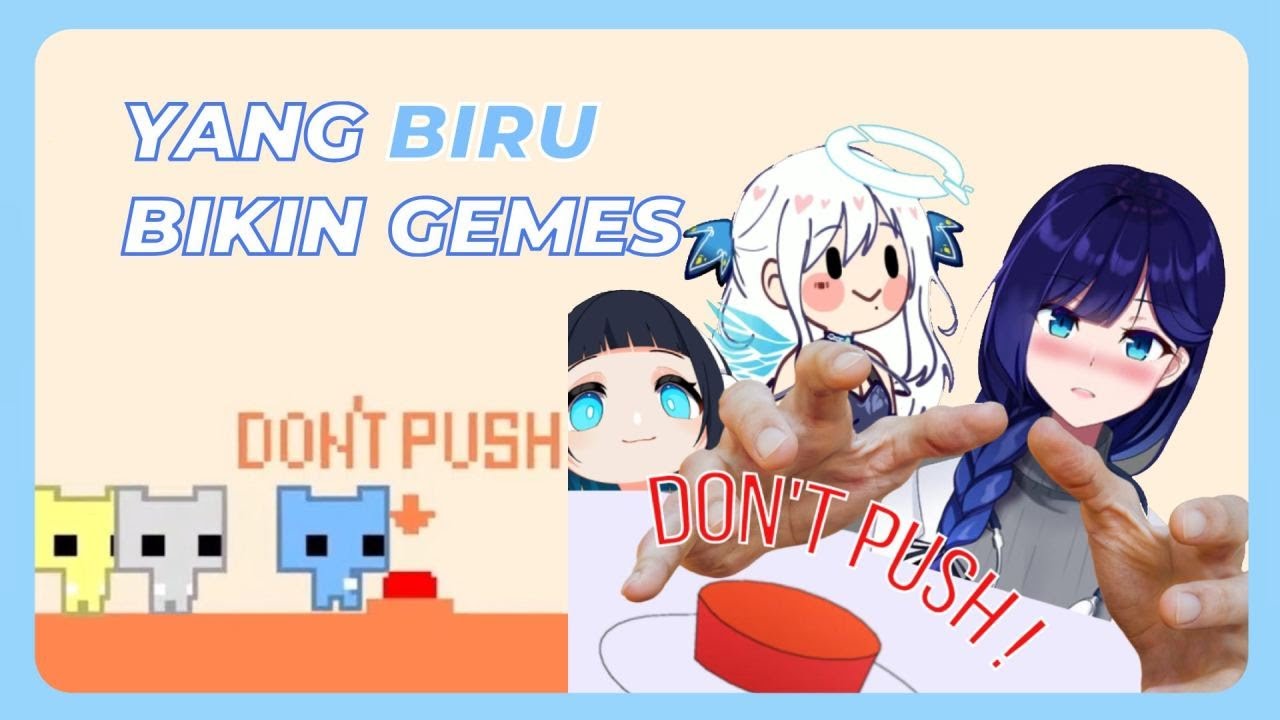 Yang biru bikin gemes @Tiffany-Astrid @kujiranatsumi 【Pico Park Funny ...