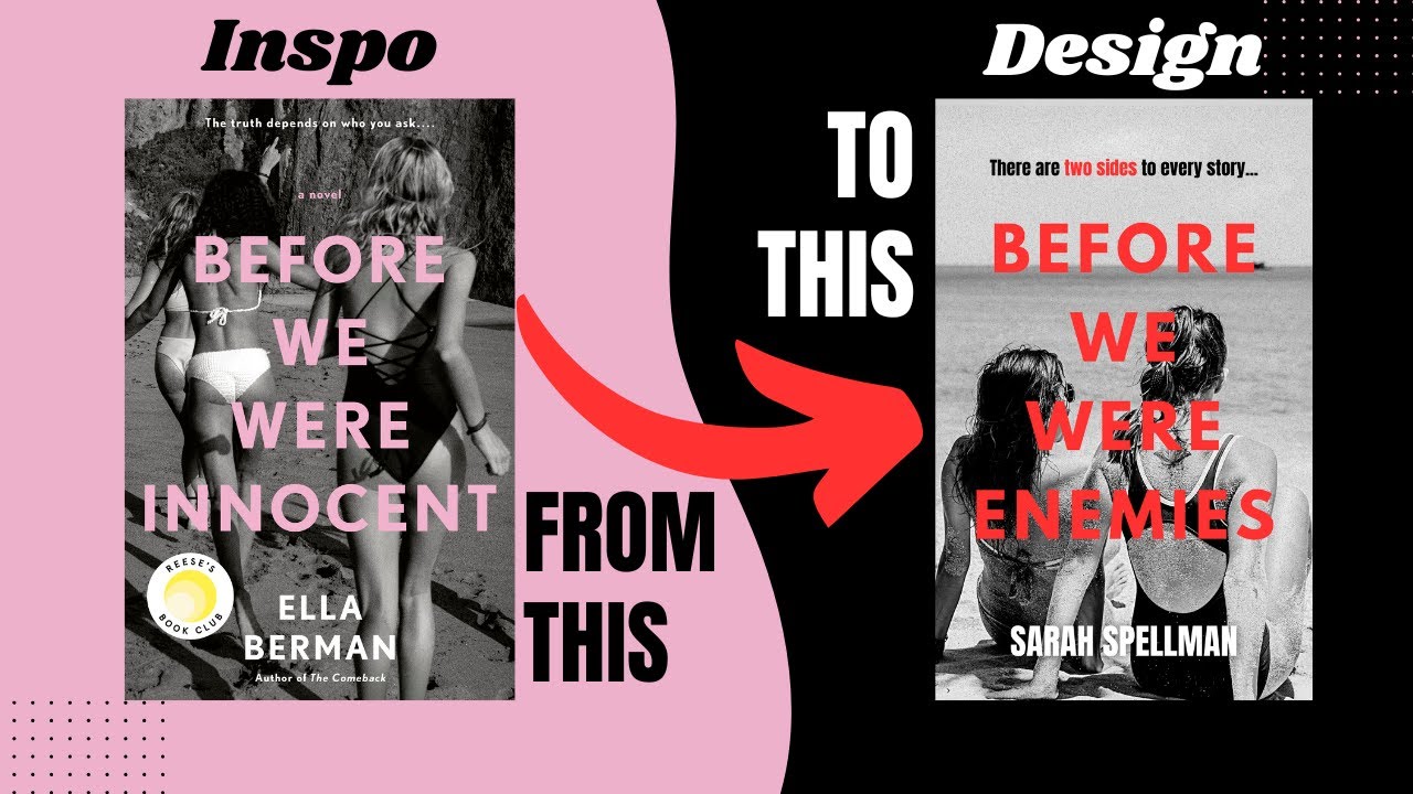 How To Design A Book Cover Inspired By BEFORE WE WERE INNOCENT In Canva ...