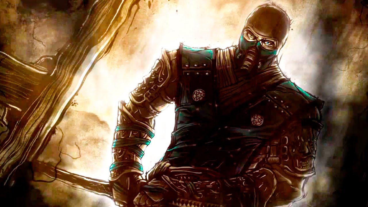 Sub Zero's attack on the Scorpion Clan in Mortal Kombat - YouTube