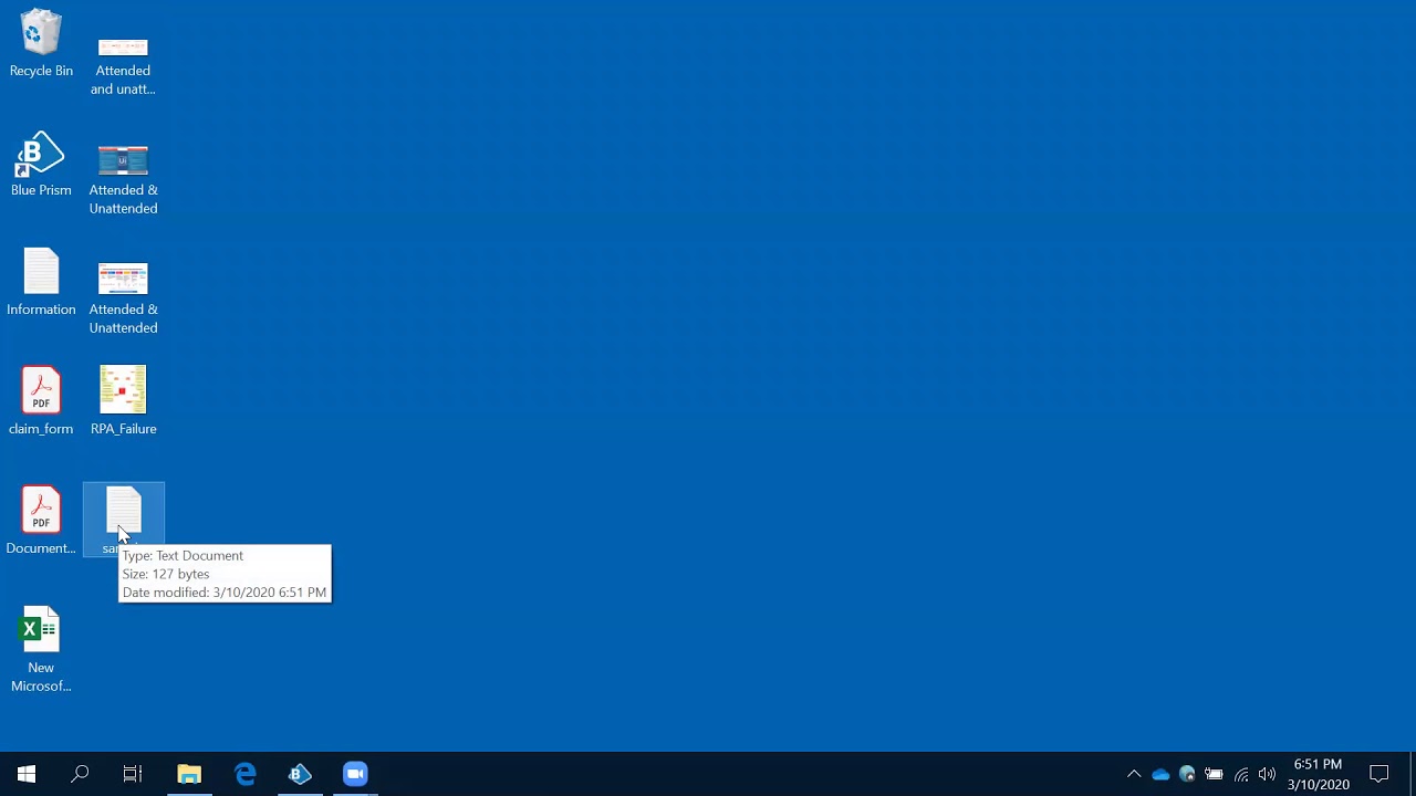 Blueprism | Notepad Assignment - YouTube