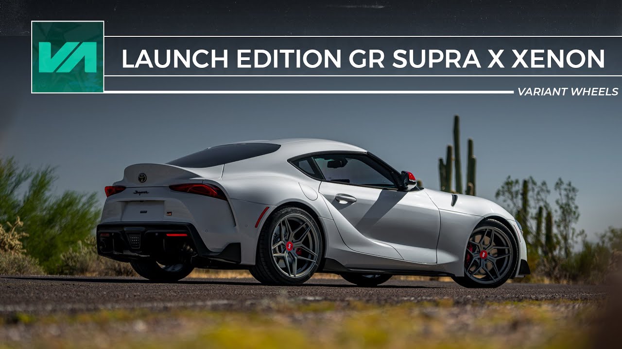 SupraStore.coms Launch Edition A90 // Variant Wheels - YouTube