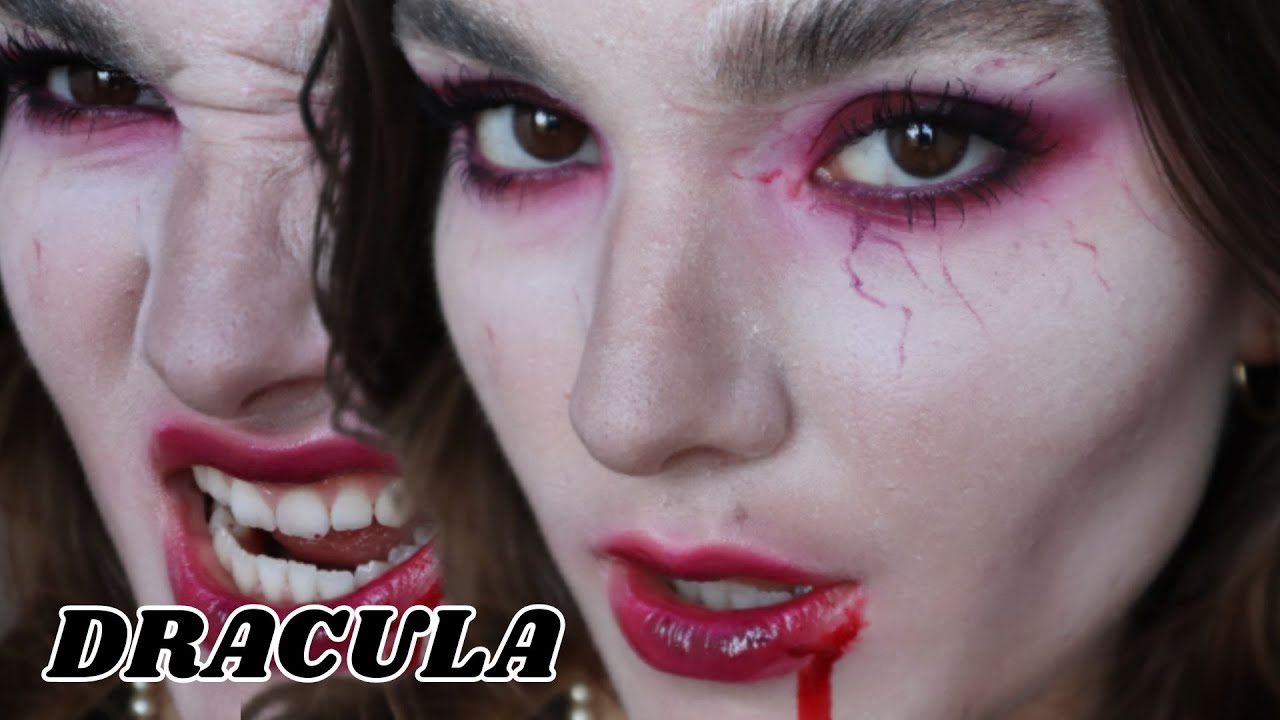 DRACULA | Makeup Halloween 2023 - YouTube