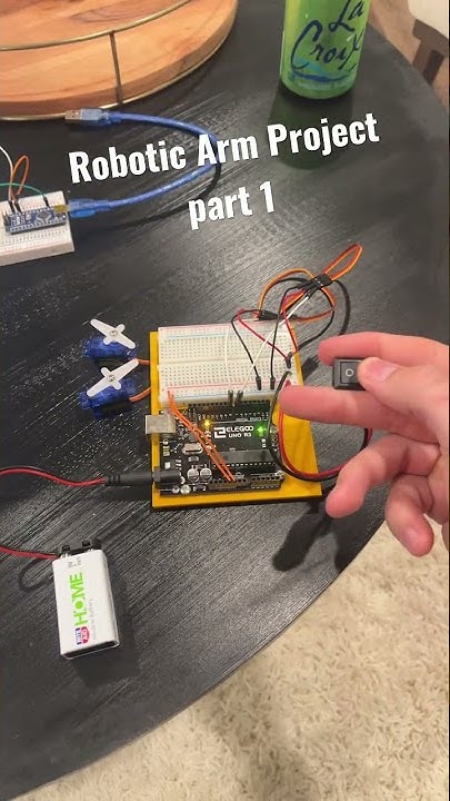 Arduino Uno Robotic Arm With Servos Next Part Is 3d Printing The Housing Arduinoproject