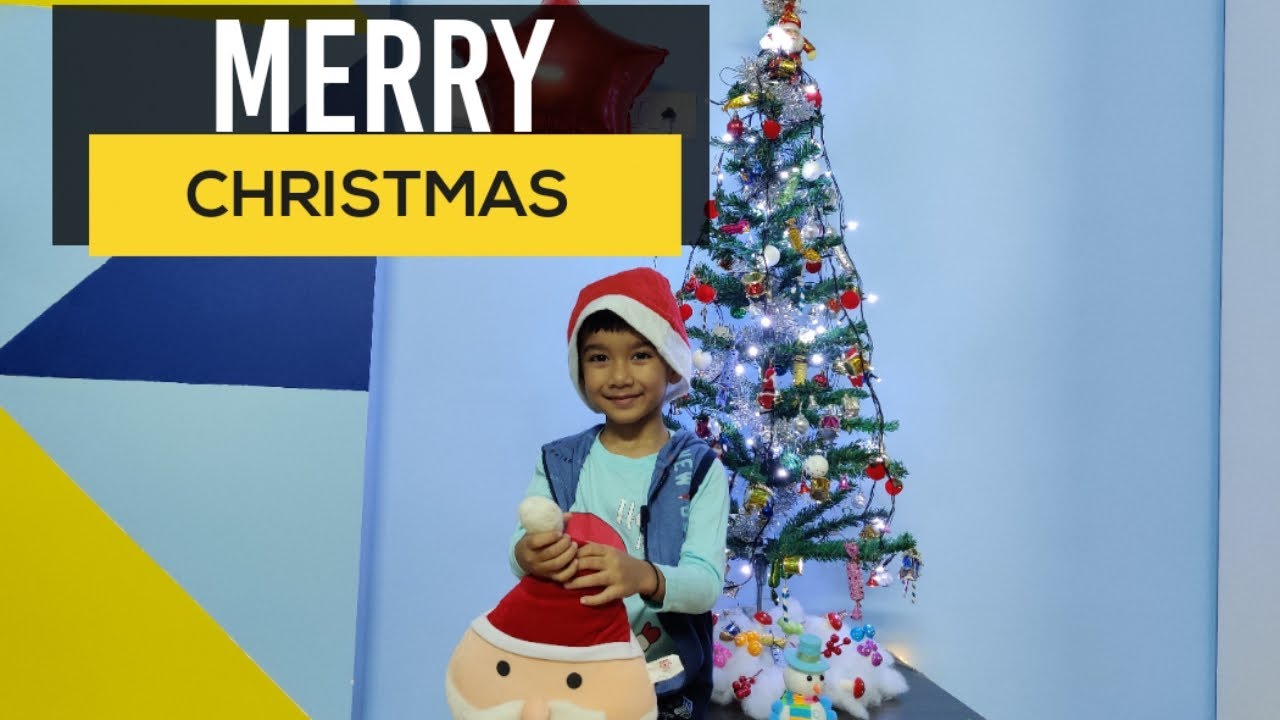 Merry Christmas ⛄🎄 2021 || Christmas 🌲 Tree decoration || Aayan's ...