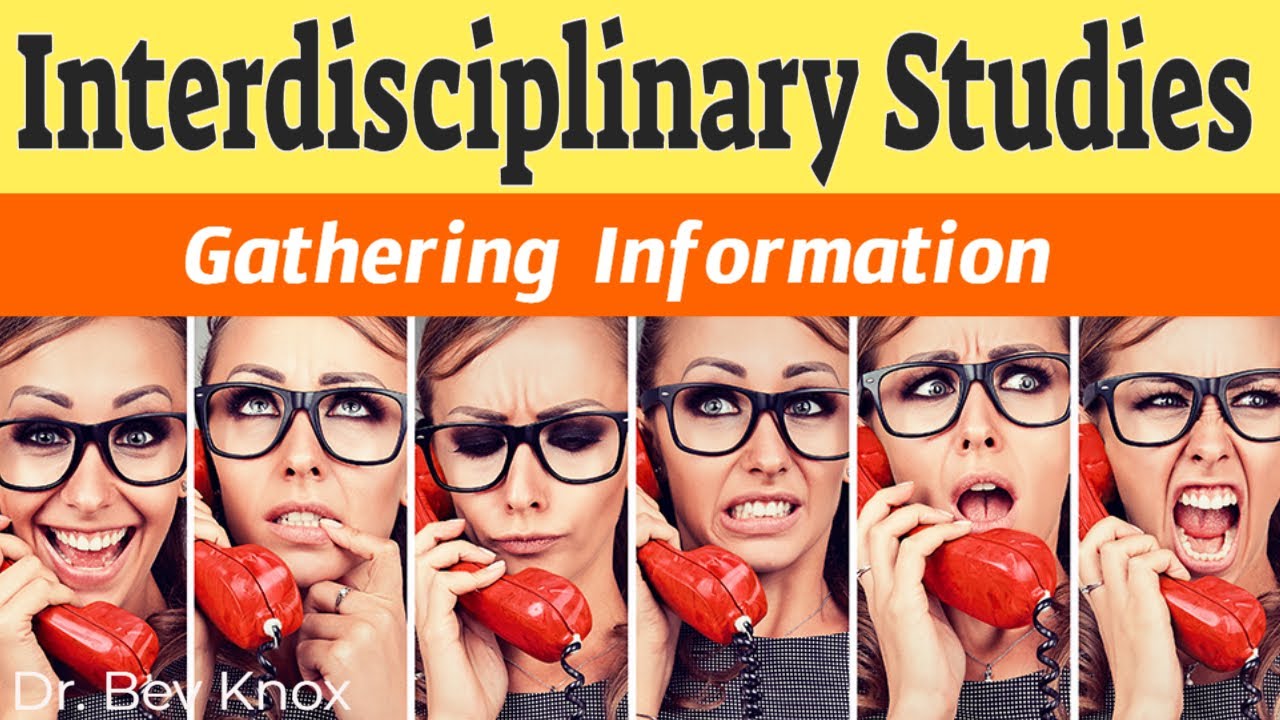 Identifying Relevant Disciplines and Gathering Information ...