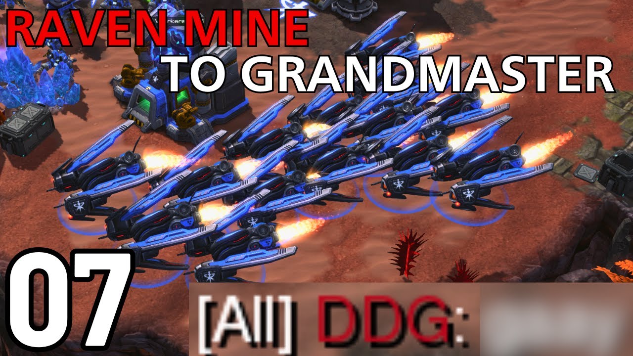 Zerg Player Gets Salty About My Genius New Mass Raven Strategy (Raven ...