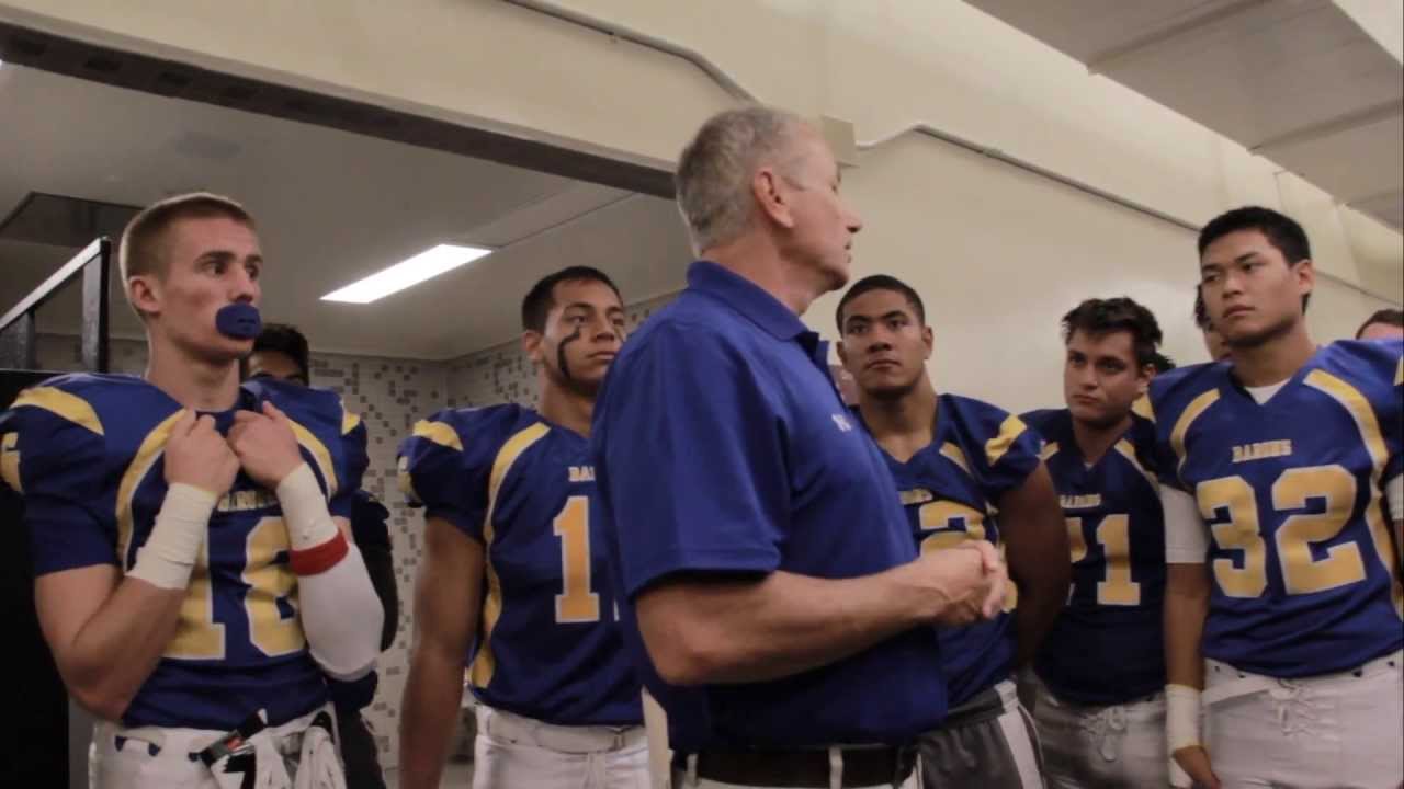 Homecoming Pre-Game Talk by Head Coach Ray Fenton ᴴᴰ - YouTube