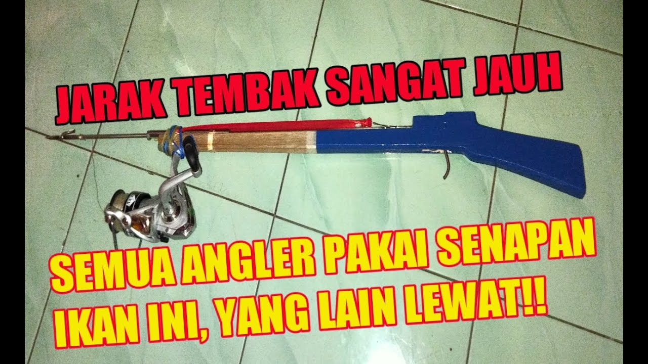 Tutorial Atau Cara Membuat Panah Ikan/ Senapan Ikan Jarak Jauh Dengan ...