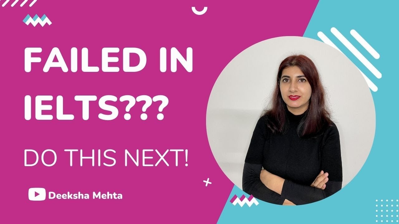 FAILED IELTS EXAM? | Here's what you should do next - YouTube