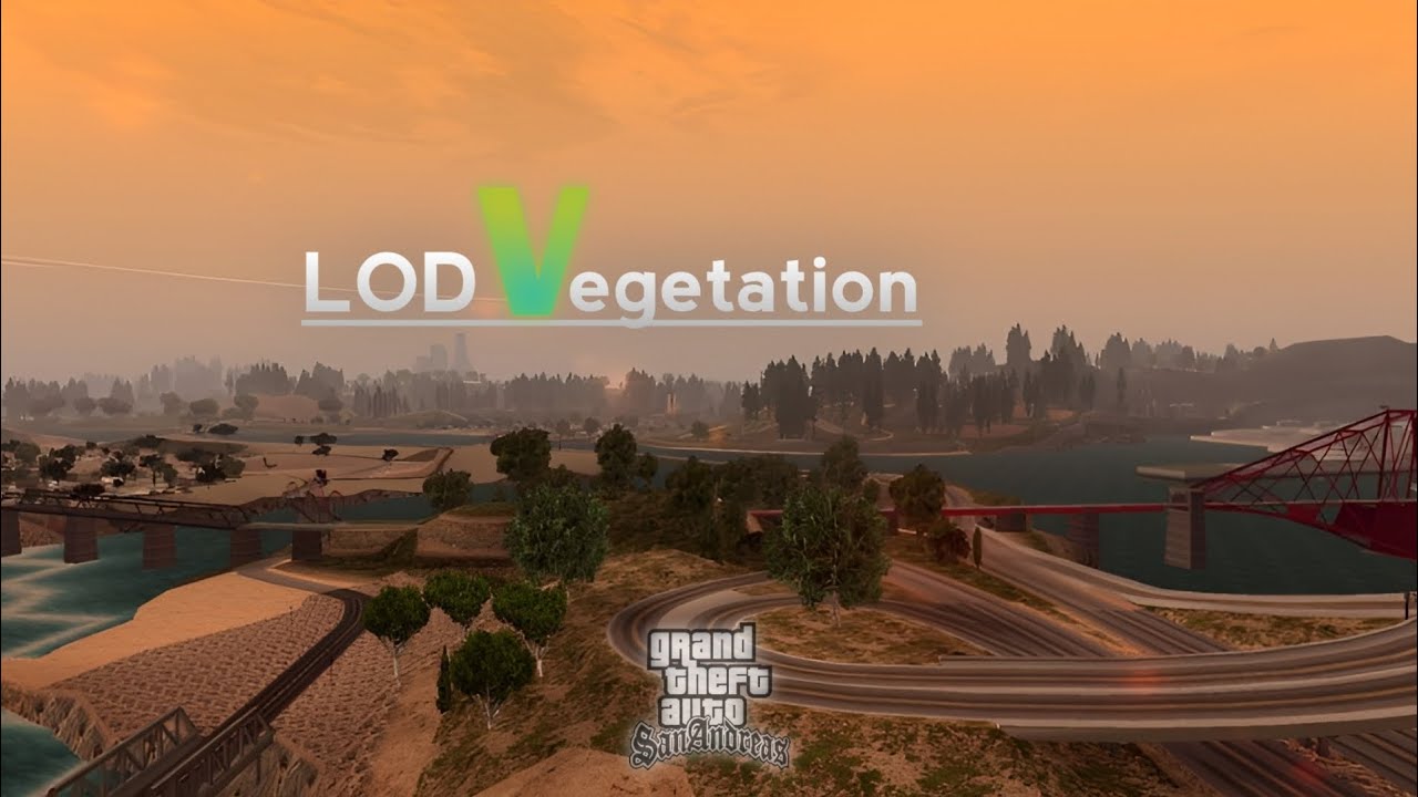 Vegetation LOD BSOR Five Stars - Gta Sa - YouTube