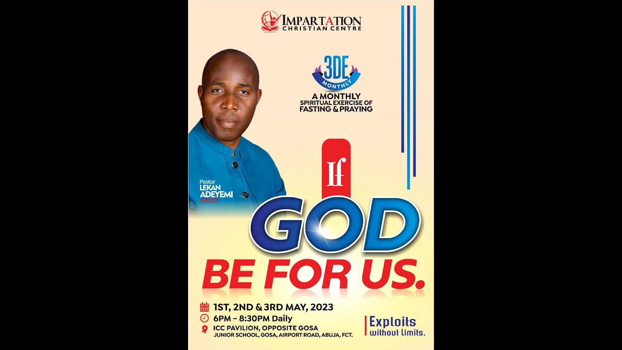 May 3DE Day 1 - Pastor Lekan Adeyemi - YouTube