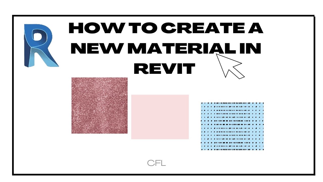 HOW TO CREATE A NEW MATERIAL IN REVIT - YouTube