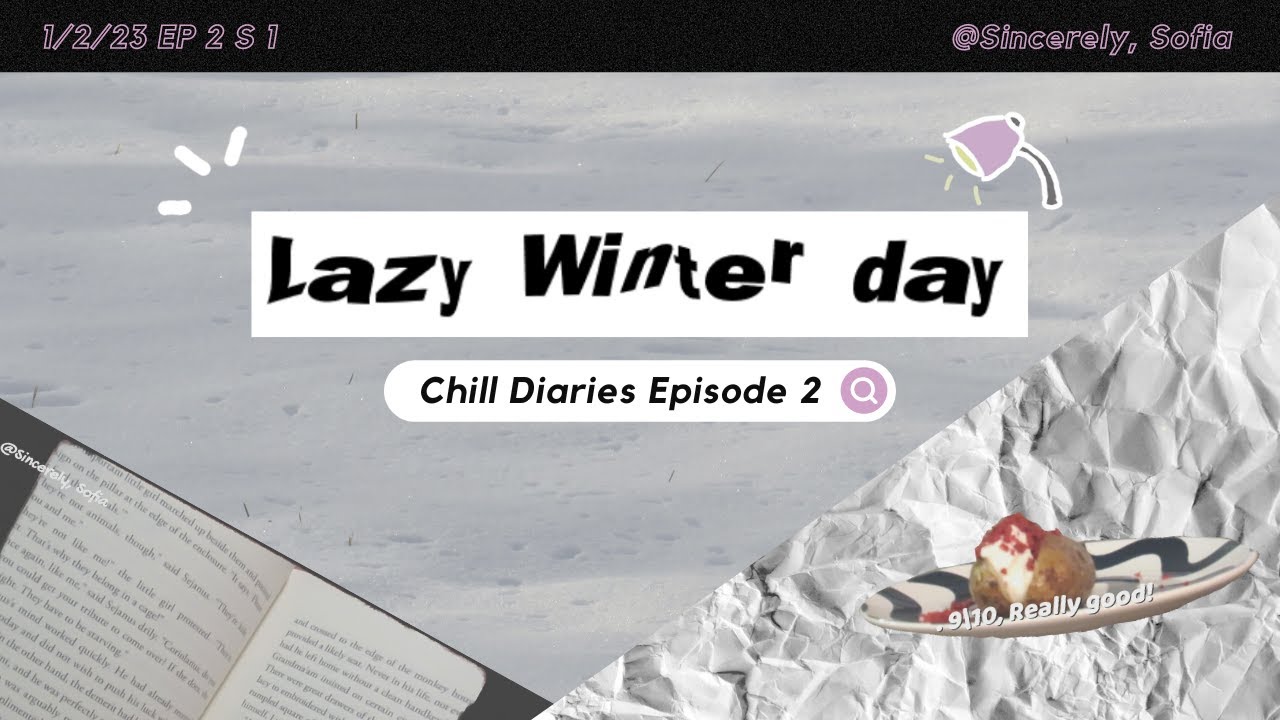 Lazy Winter Day Vlog What I eat in a day, study + more | Sincerely ...