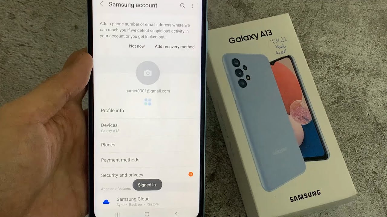 Samsung Galaxy A13 How To Add Samsung Account YouTube Samsung Galaxy A13 How To Add Samsung Account YouTube