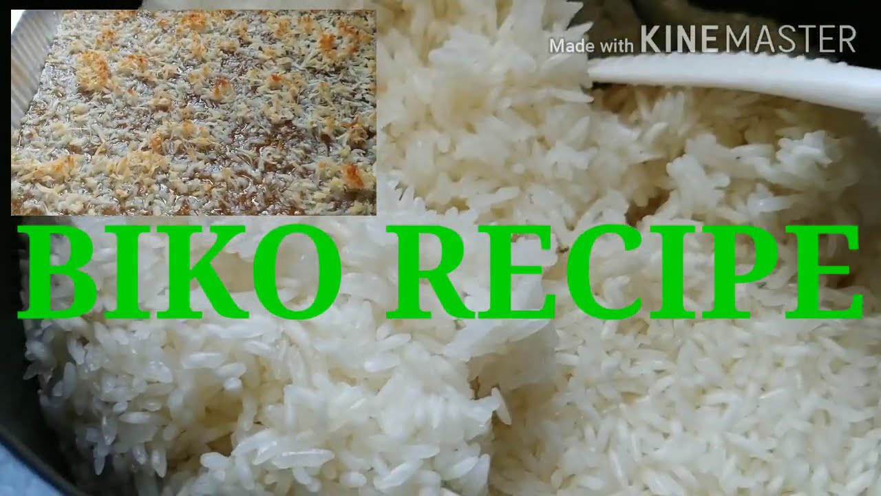 BIKO RECIPE | STICKY RICE | CHERAY BISAYA - YouTube
